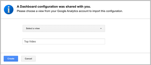 Google Analytics Self Configuration